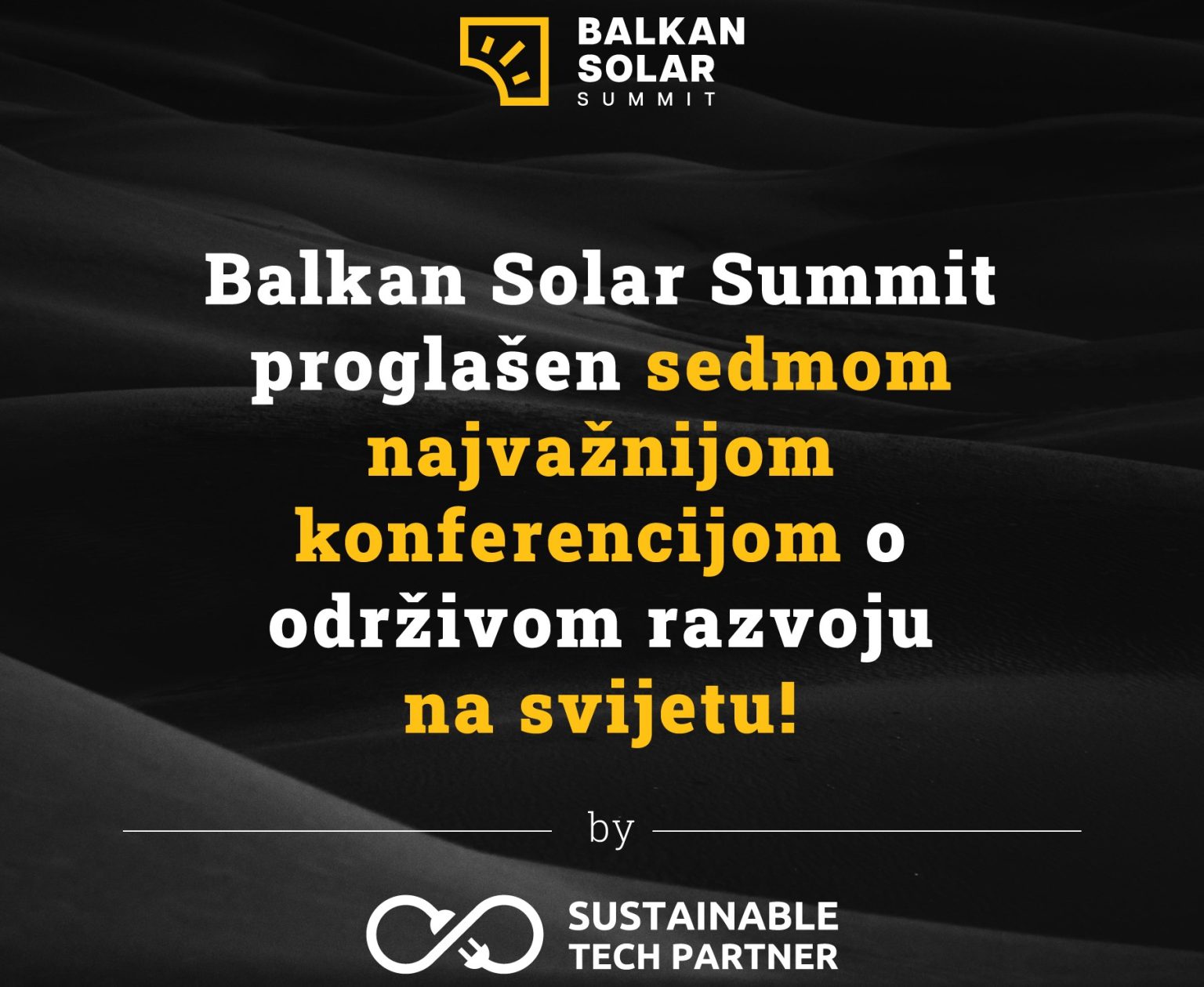Balkan Solar Summit je u TOP 10 najvažnijih konferencija o održivom ...
